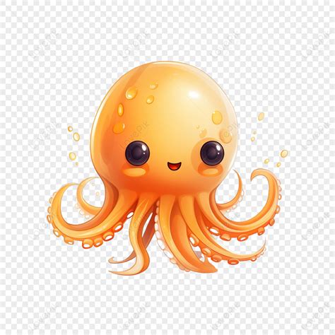 귀여운 오징어 Png문어거품화려한 Png 일러스트 무료 다운로드 Lovepik