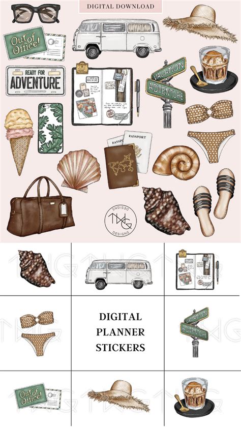Roadtrip Clipart Collection Twg Designs