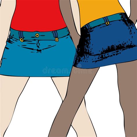 Miniskirts Stock Illustrations Vectors And Clipart 31 Stock