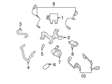 Genuine Volvo 31338318 Vapor Canister Volvo 30684420