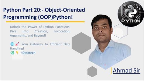 Lecture 20 Object Oriented Programming Ooppython Full Course For