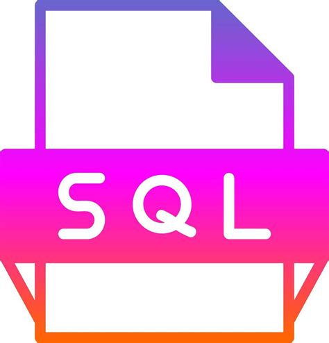 Sql File Format Icon 15692629 Vector Art At Vecteezy