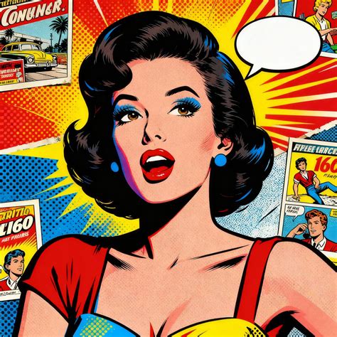1960s Pop Art Generator Create Your Own Retro Designs