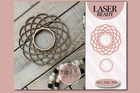 Boho Flower Svg Boho Round Sign Svg · Creative Fabrica