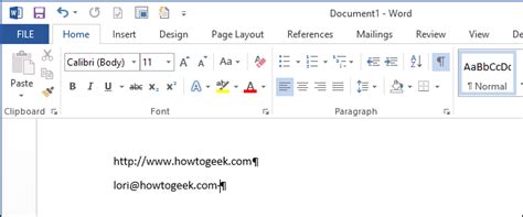 How To Disable Hyperlinks In Microsoft Word
