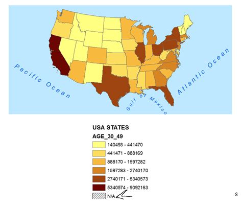 Arcgis Desktop Add A Class With Valuerange 0 Na To A Chloropleth Map Geographic