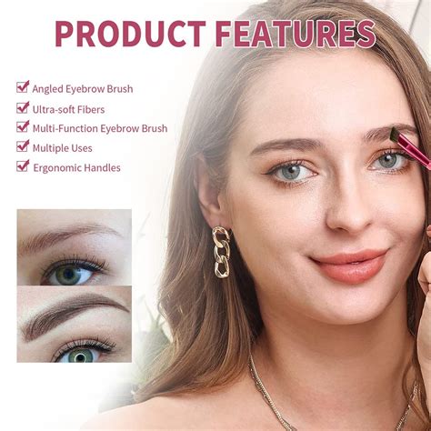 Cepillo Para Sello De Cejas 4d Cepillo Para Trazos De Cabello Cepillo