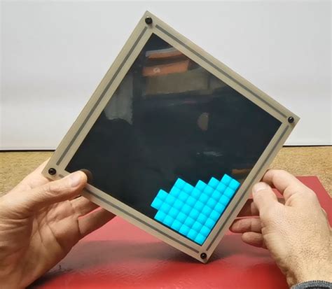 Esp32 Fluid Simulation On 16x16 Led Matrix For Dynamic Visual Effects