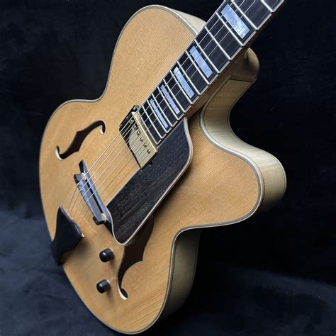 Eastman Jazz Elite 16 Thin Body Hollow Blonde Carved Archtop Jazz