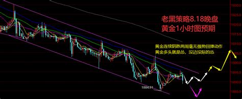 老黑策略：818晚盘外汇、黄金、原油分析策略中金在线财经号