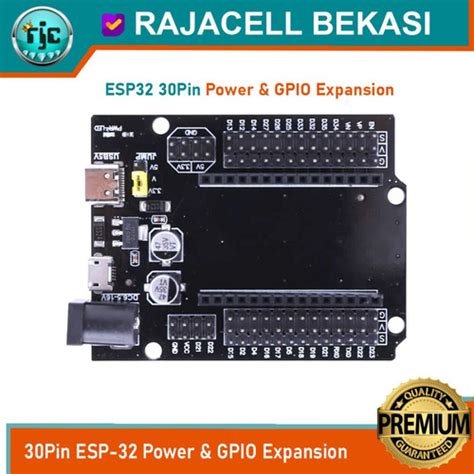 Jual 30pin Esp 32 Breakout Board For Esp32 Terminal Power And Gpio Expansion Kota Bekasi