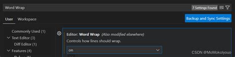 vscode代码换行显示and文件标签过多，换行显示 vscode超出换行 csdn博客