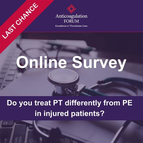 Pt Pe Anticoagulation Clinicaltrial Anticoagulation Forum