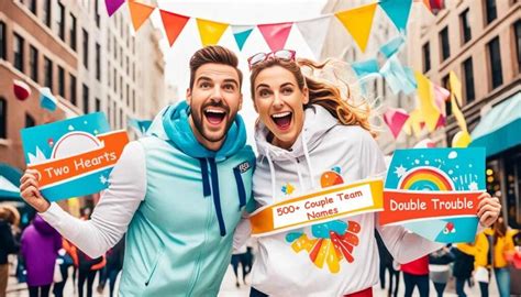 561 Creative Couple Team Names For Partners In Play