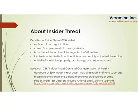 Insider Threat What Us Do D Want Pdf Information And Network Security Computing