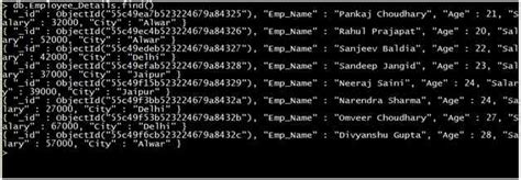 Mongodb Find Method Day 7