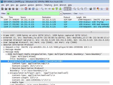 How To Form Multipart Sdp Using Sip Servlets Stack Overflow