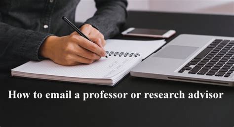 How To Email A Professor Or Research Advisor