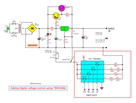 Cd4066 74hc4066 Quad Analog Switch Cmos Circuits