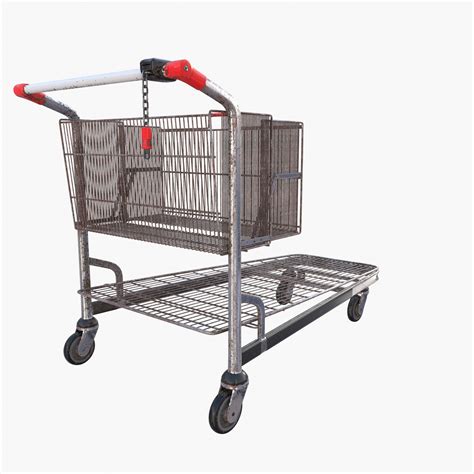 Shopping Cart Weathered Stack V2 Superhive Formerly Blender Market