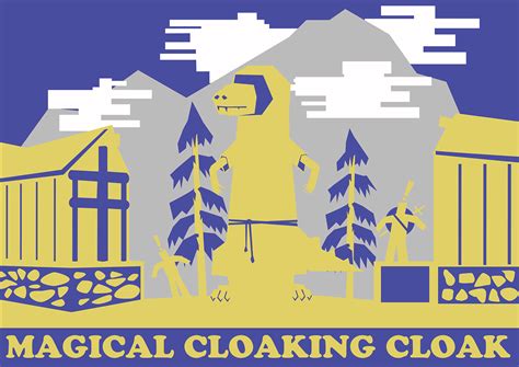 Take This Magical Cloaking Cloak1 Behance