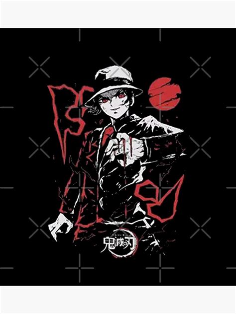 Póster For Sale Con La Obra Muzan Kibutsuji Kimetsu No Yaiba De