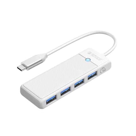 Orico PW Series Port USB Hub Type C USB A X GBPS Sharing Cm White