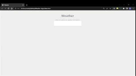 Akshat Singh On Linkedin Webdevelopment Weatherforecast Github