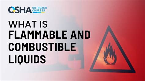 Osha Guidelines For Handling Flammable And Combustible Liquids Safety