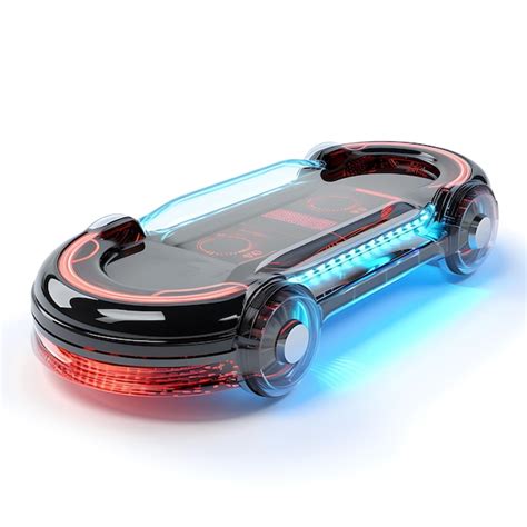 Premium Ai Image Isolated Of A Mini Mobility Future Hoverboard Prese Creative Concept Future