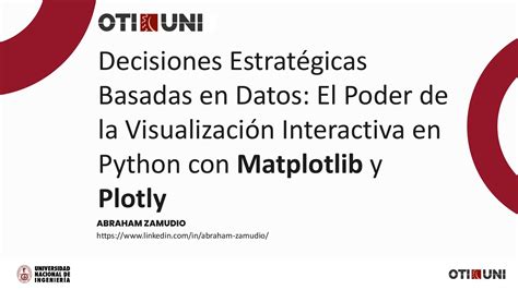 Decisiones Estratégicas Basadas En Datos El Poder De La Visualización Interactiva En Python Con