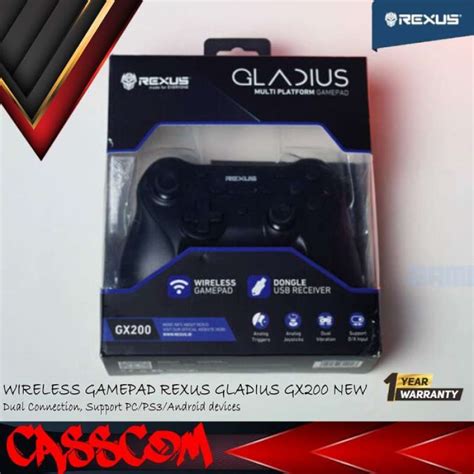 Promo Produk Ori Rexus Gx Gladius Gaming Wireless Gamepad Diskon Di Seller Frens