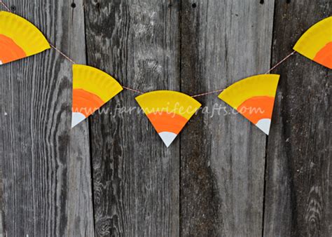 Candy Corn Bunting The Farmwife Crafts