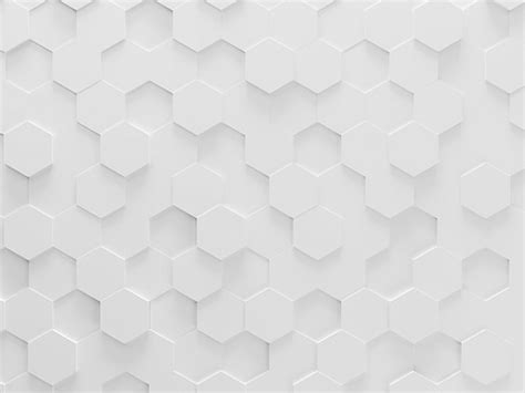 유토이미지 하얀색 육각형 패턴 배경