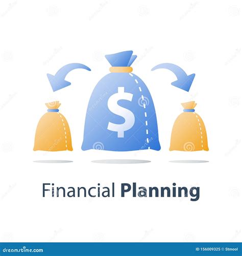 Split Account Asset Allocation Financial Distribution Finance