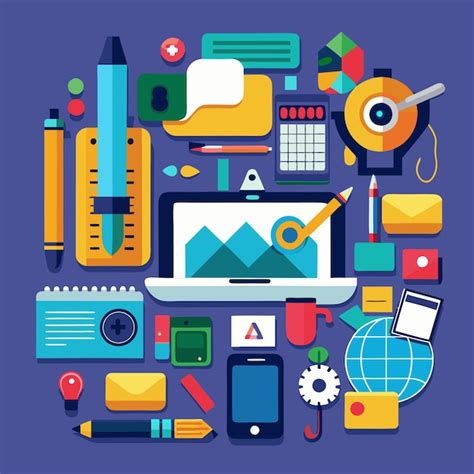 Premium Vector Essential Tools For Creative Professionals A Comprehensive Design Kit For