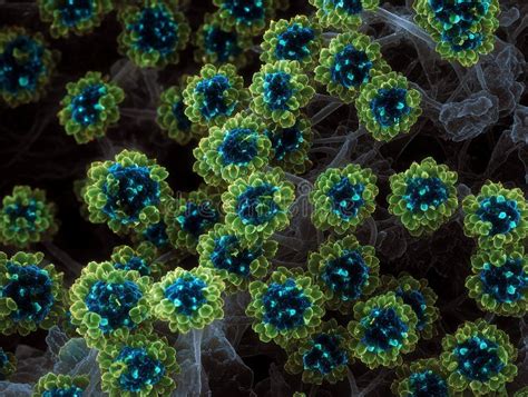 Close Up Of Carbon Black Particles In Electronic Material Showcasing