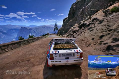 over jump alpha demo released is an incredible sega rally remake in