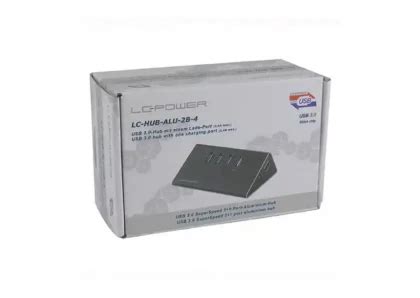 USB Hub LC Power LC HUB ALU B Aluminium Frog
