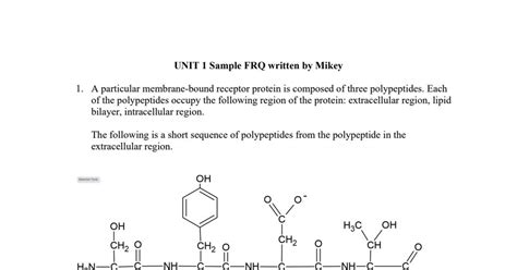 How To Solve Frq Unit 1 Frq Sample Questions Explained Rapbio