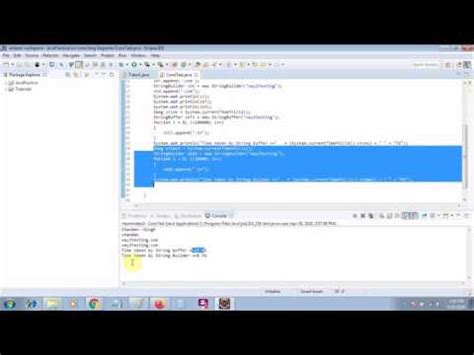 String Buffer String Builder In Java YouTube