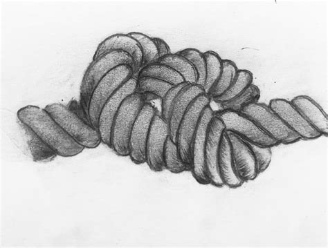 Drawing A Knot With Pencil Artofit