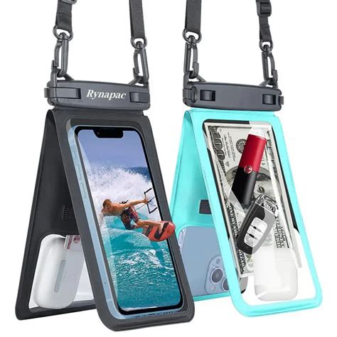 Underwater Clear Cellphone Case Universal Touchscreen Dry Bag With Neck
