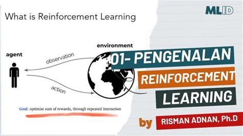 Risman Adnan On Linkedin Reinforcement Learning Ep 1 Introduction To Reinforcement Learning By
