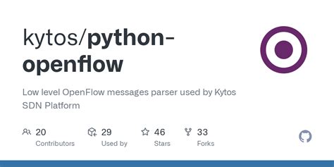 github kytos python openflow low level openflow messages parser used