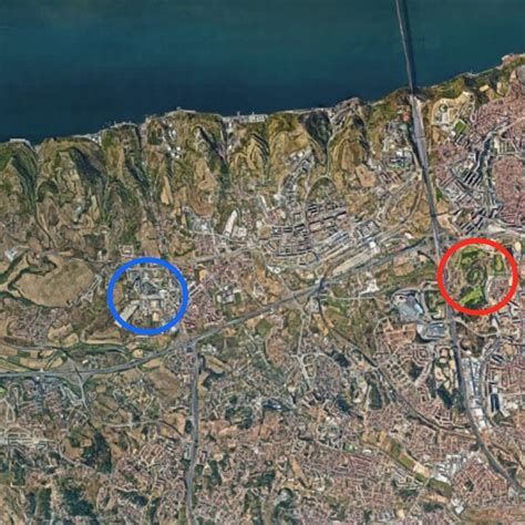 Examples Of Terrain Types Water A B Vegetation C Asphalt D And Download Scientific