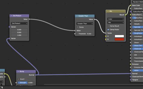 Shader Nodes How Can I Emphasize My Shading Edges Blender Stack