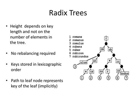 radix tree