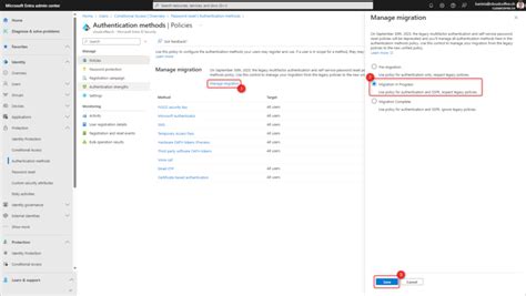 Migrate Legacy Mfa And Legacy Sspr Policies To The Authentication Methods In Microsoft Entra Id