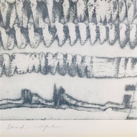 Signed Abstract Etching